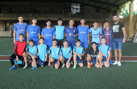 Al Samoud Club wins the martyr Yasser Arafat Cup at the Fajr Complex ...